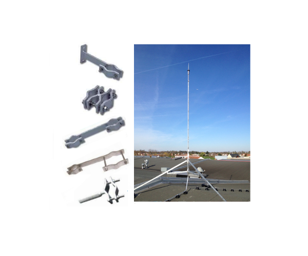 Fixations des paratonnerres